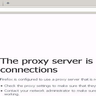 Proxy Settings Deactivated Download Scientific Diagram