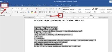 Paragraph trong Word là gì Những điều nên hiểu về paragraph trong word