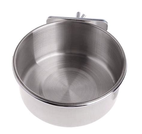 Anawakia Cuenco Colgante De Acero Inoxidable Para Pájaros Alimentador