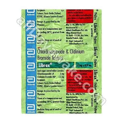 Librax Uses Side Effects And Important Precautions