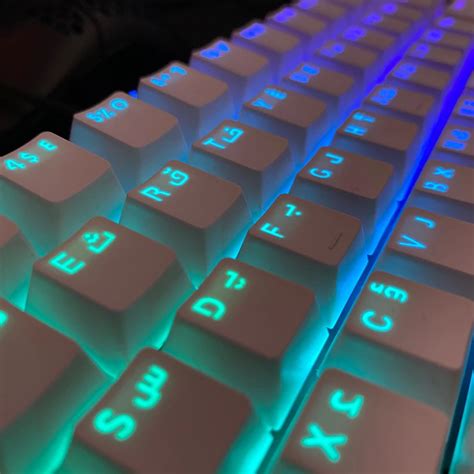 기계식 게임용 키보드용 Abs 키캡 Rgb 백라이트 키캡 Oem 프로필 한국 프랑스어 스페인어 독일어 러시아어 104 키