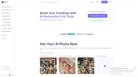 Use AI Image Generator For Free Or AI Enhance Or Access Millions Of