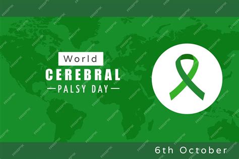 Premium Vector World Cerebral Palsy Day