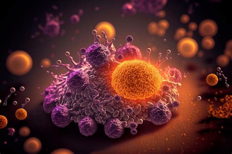Premium Photo Pancreatic Cancer Anatomy Concept Malignant Tumor Of