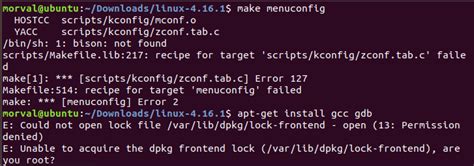编译内核及系统调用的坑之make Menuconfig 20199314贺泽华 博客园