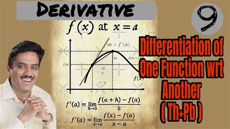 Differentiation Of One Function Wrt Another Theory Problem Part