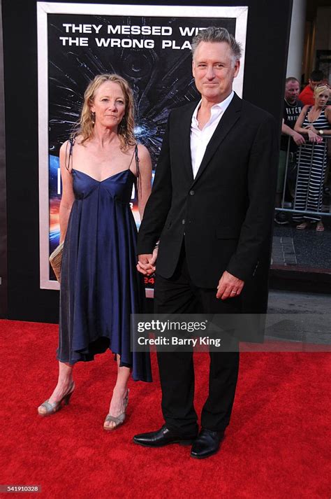 Actor Bill Pullman And Wife Tamara Hurwitz Attend The Premiere Of