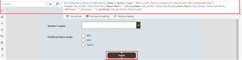 how to patch power apps combo box enjoy sharepoint