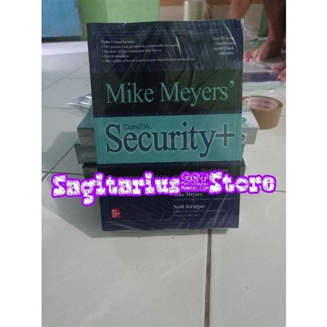 Jual Buku Mike Meyers Comptia Security Certification Guide Shopee
