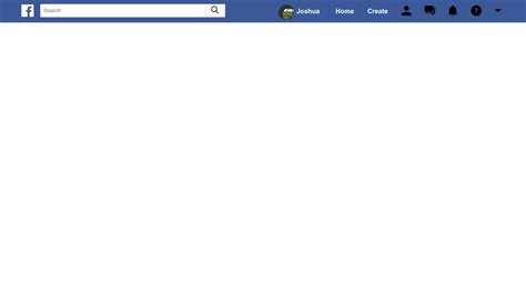 Facebook Navbar