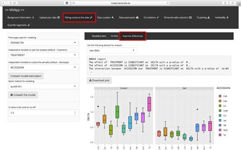 Github Mmjulkowska Mvapp Glittery Data Analysis And Multi Variate Analysis For All Kinds Of