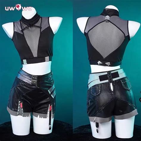 Uwowo Collab Series Game Zenless Zone Zerozzz Jane Doe Cosplay Costu
