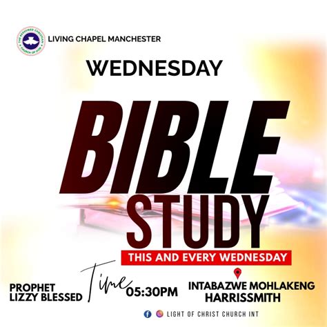 Bible Study Template Postermywall