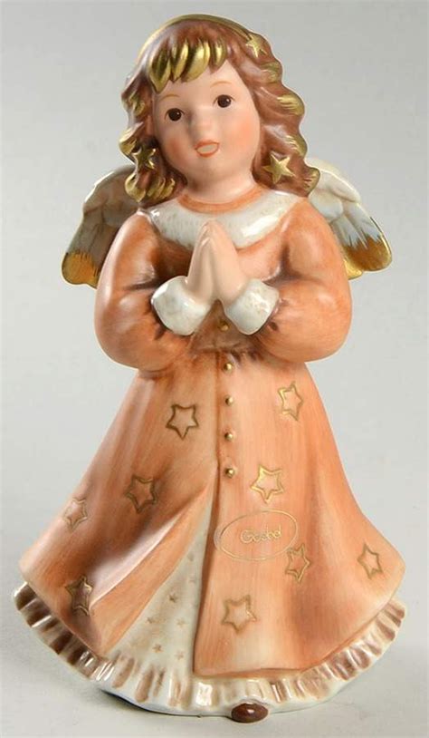 Annual Angel Figurine Angel Praying Boxed By Goebel Replacements Ltd