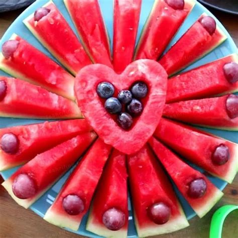 آموزش میوه آرایی ساده برای مهمانی و تولد میوه آرایی پرتقال