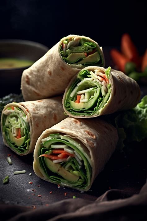 Gemüse Wrap Röllchen Das Perfekte Fingerfood Für Jede Party