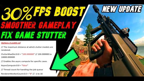 BEST WARZONE 2 SETTINGS FOR HIGH FPS Ultimate Warzone 2 Optimization