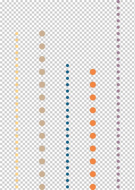 Línea de puntos rotos círculo punteado creativo circulo punteado