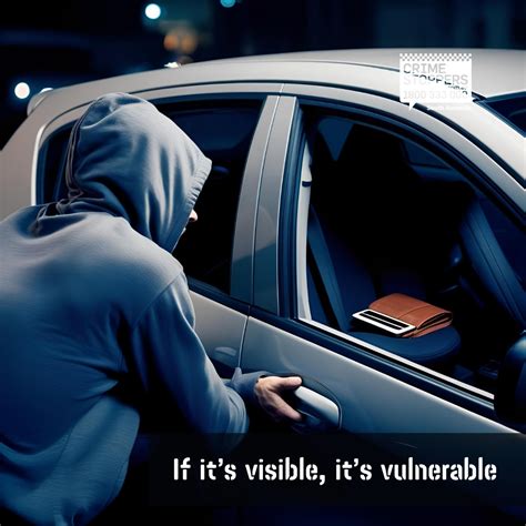 Theft From Motor Vehicles Crime Stoppers South Australia