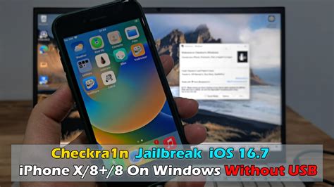Checkra1n Windows Jailbreak Ios 16 7 Iphone X 8 8 On Windows Without