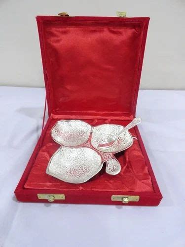 Silver Plated Supari Set At ₹ 900 Piece Silver T In New Delhi Id 7588211748