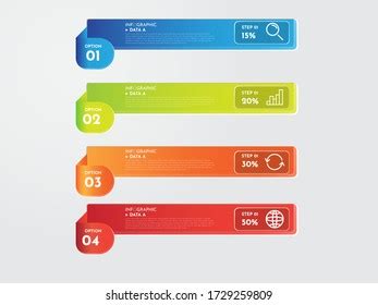 Business Data Visualization Process Chart Abstract Stock Vector Royalty Free