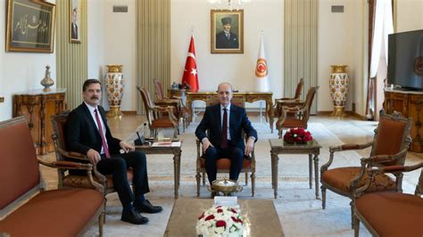 Erkan Baş tan Numan Kurtulmuş a Can Atalay ziyareti