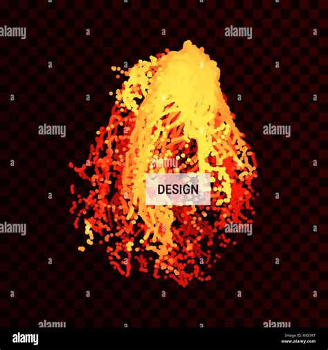 Array With Dynamic Particles Vector Sound Wave 3d Technology Style