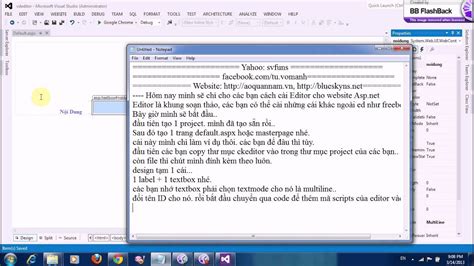 Cài đặt Editor Cho Web Soạn Thảo Văn Bản Youtube