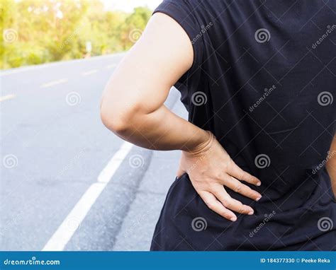 Lumbar Pain Treatment Radiofrequency Ablation Royalty Free Stock Image