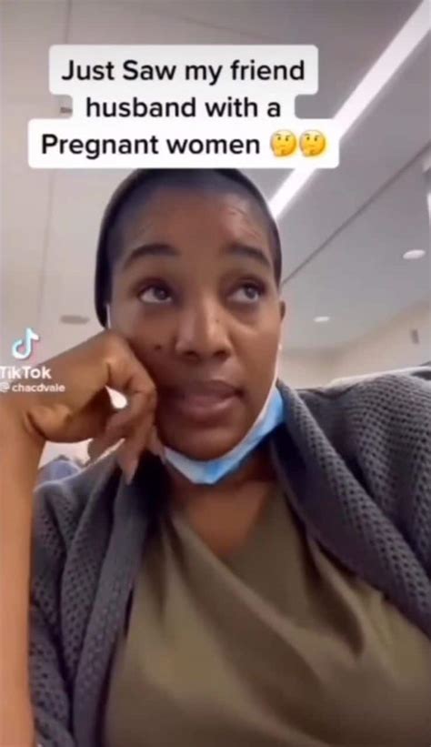 Lady Recounts How She Caught Friends Husband With A Pregnant Woman At