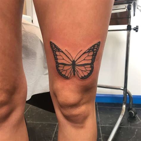 Looking To Get A Butterfly Tattoo Above The Knee Check Out These Trendy And Stylish Designs