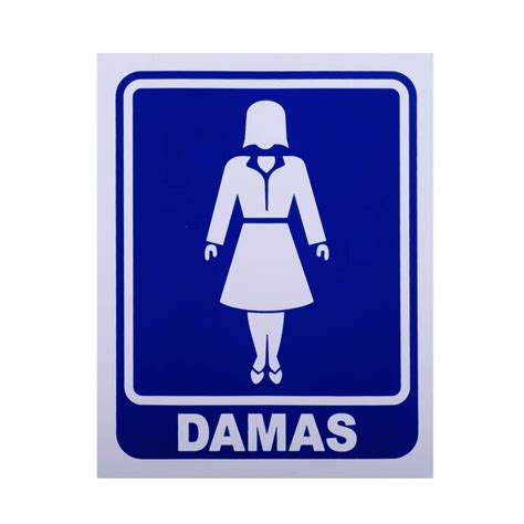 Señalamiento Sanitario Damas Safety Mart Mx