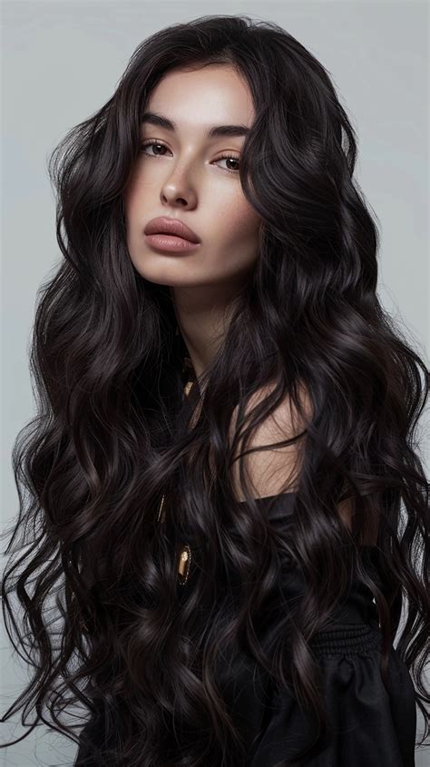 Woman With Natural Makeup And Dark Hair Photo On Lummi