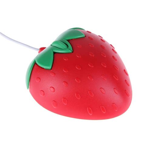 2019 Wired Gaming Mouse Usb Computer Mouse Strawberry Optical Usb Led
