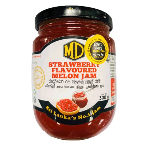 Md Jam Strawberry Flavour 300g New Piliyandala Stores
