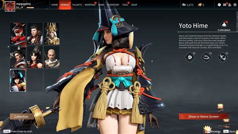 Naraka Bladepoint Yoto Hime Skin Crimson Yoto Youtube