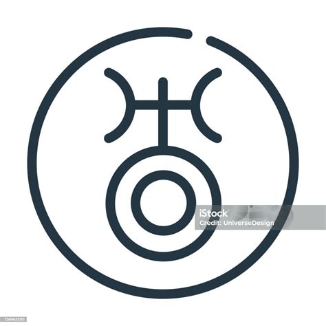 안티몬 얇은 선 아이콘 실험실 조디악 개념 격리 윤곽 기호에서 원자 선형 아이콘 웹 디자인 및 앱에 대한 벡터 그림 기호