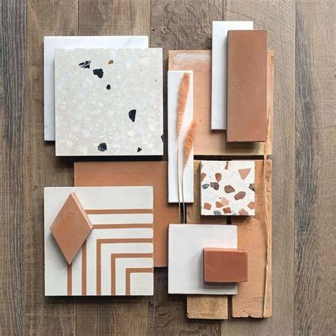 Marigold Maze One Tile Handmade Tiles Terrazzo Tile Herringbone Tile