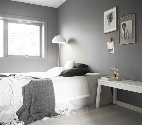 Grijs Voor De Slaapkamer Modern Bedroom Bedroom Interior Bedroom Decor Scandinavian Interior