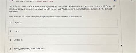 Solved Homework ﻿unanswered ﻿due Apr 2nd 11 59 ﻿pmmikel