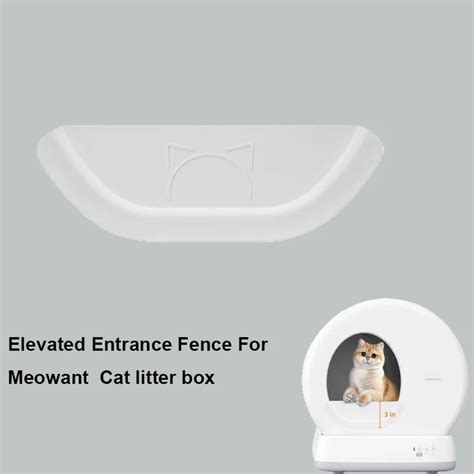 Entrance Fence For Meowant Mw Sc01 Automatic Cat Llitter Box Litter