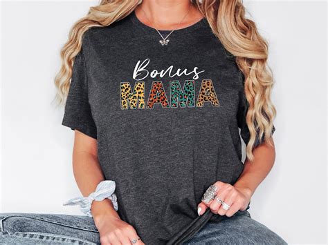 Bonus Mama Shirt Step Mom Shirt Stepmom Sweatshirt T For Step