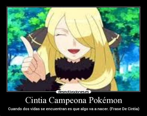 Cintia Campeona Pokémon Desmotivaciones