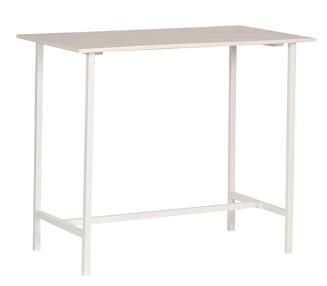 Porter Designs Yuki Solid Wood Counter Table White