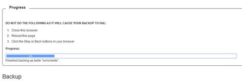 wordpress database backup wp fangirl
