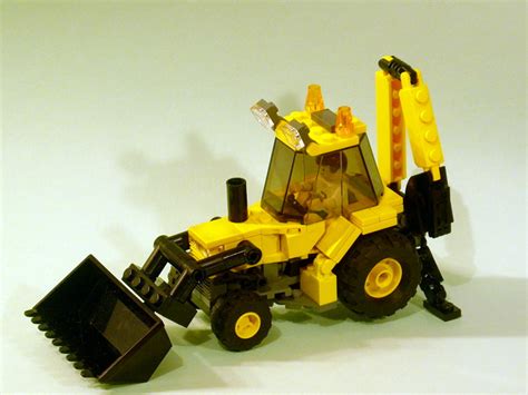 Moc Backhoe Loader Lego Town Eurobricks Forums