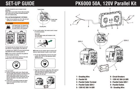 Pk6000 Parallel Kit Set Up Guide A Ipower Inverter Generator