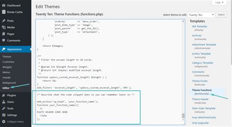 How To Add Code To Wordpress Header And Footer