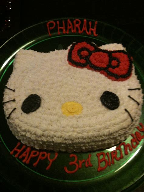 Hello Kitty Cake So Much Fun And Easy To Make Hello Kitty Cake Fun